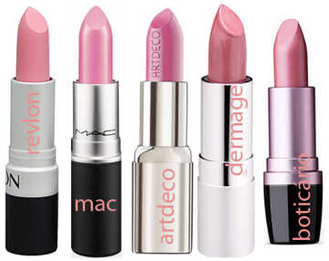 Batom rosa está com tudo nesse inverno